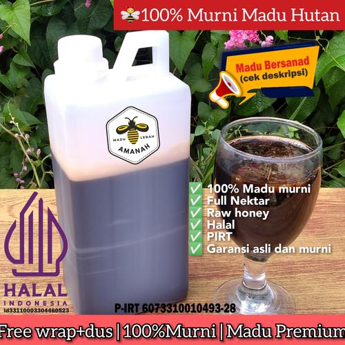 Promo Madu Hutan 1 Kg 100% Murni Alami Original Nektar Alam Hutan ...