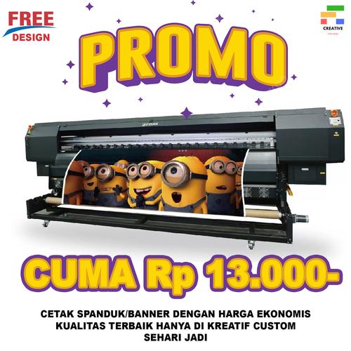 Jual Cetak spanduk / Banner Murah meriah - 400x100 - Jakarta Selatan ...