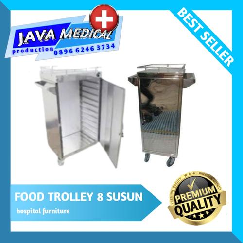 Jual FOOD TROLLEY 8 SUSUN / TROLI MAKAN RUMAH SAKIT / KLINIK - Kab ...