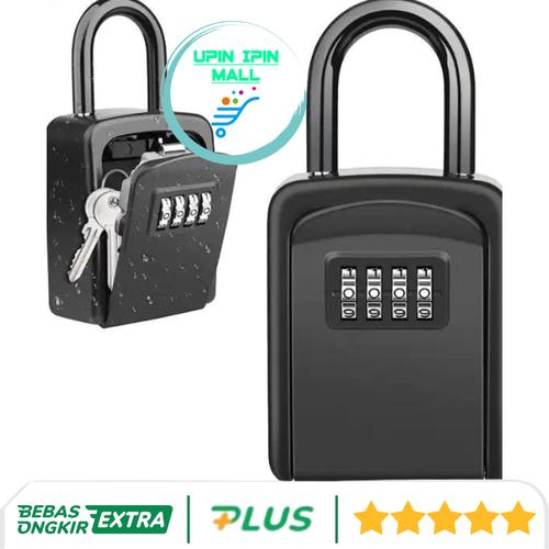 Jual Gembok Penyimpanan Kunci Rumah Brankas Safety Lock Box Metal 4 ...