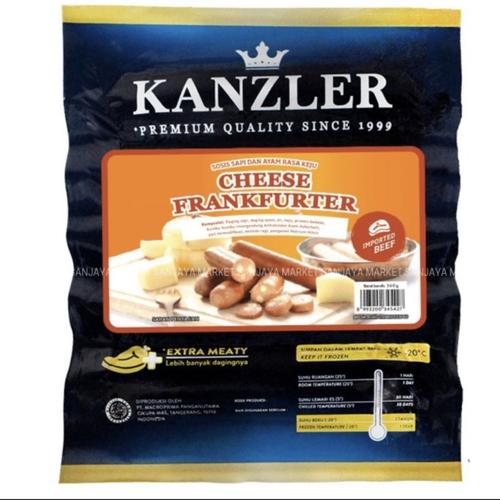Jual Sosis Sapi dan Ayam Kanzler Frankfurter Rasa Keju dan Bawang Putih ...