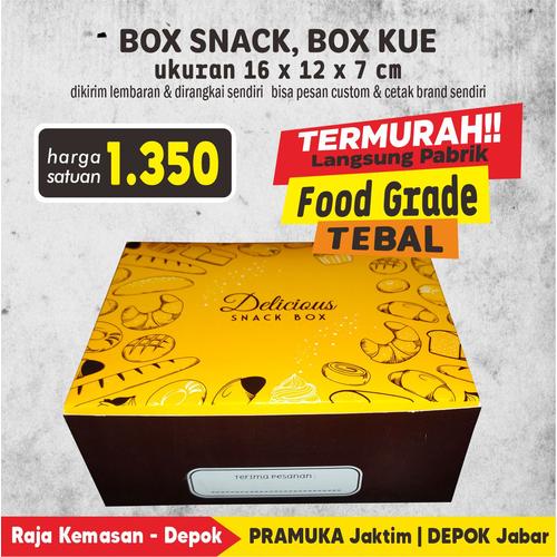 Jual DUS SNACK, BOX SNACK, DUS KUE, KOTAK SNACK, SNACK BOX FOOD GRADE ...