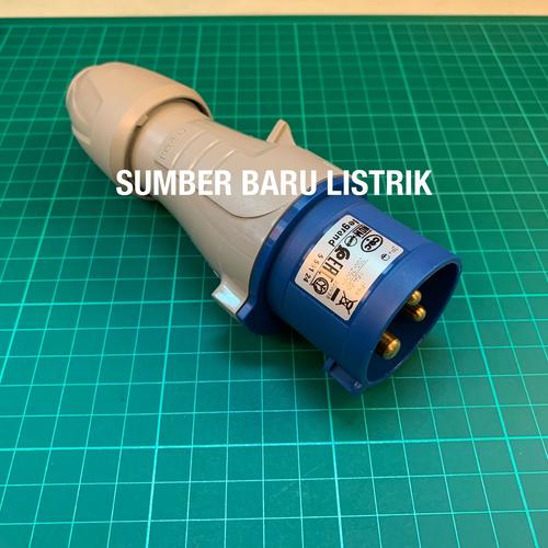 Jual Legrand 555124 Male P17 Tempra Pro IP44 2P+E Plug Industri 3 Pin ...