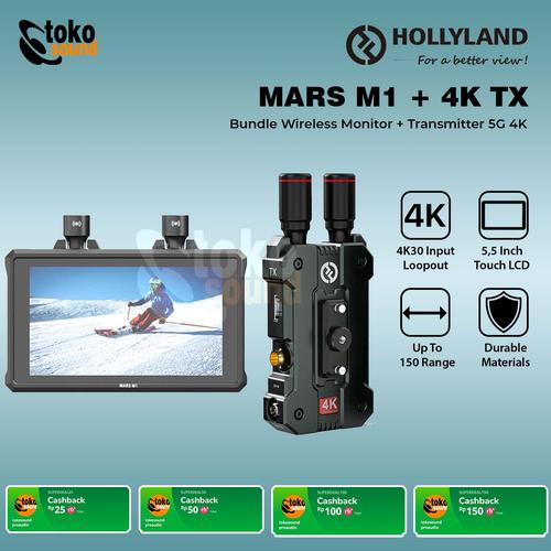 Jual Hollyland Mars M1 with Mars 4K TX / 4K RX Bundling System ...