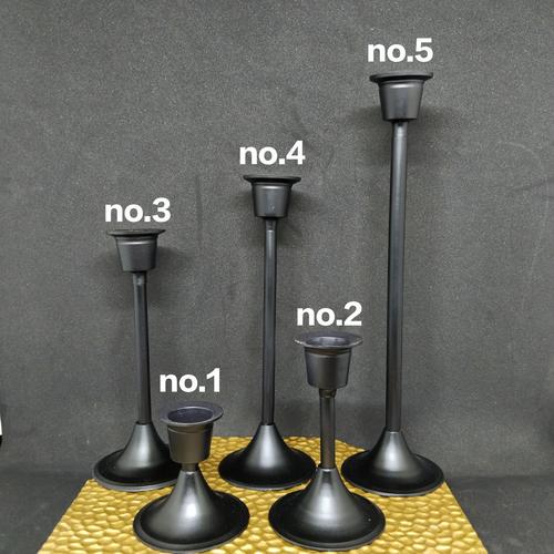 Jual Tempat Lilin Kuningan Black Doff 6cm. 10cm. 15cm. 20cm. 25cm ...