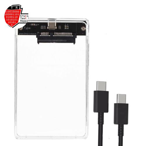 Jual Realtek Hardisk HDD SSD 2.5" Enclosure Case Type C to Type C Gen 2 ...