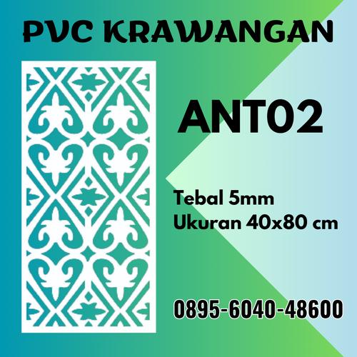 Jual Krawangan PVC Board / Ornamen PVC Board / Dekorasi Dinding / ANT ...