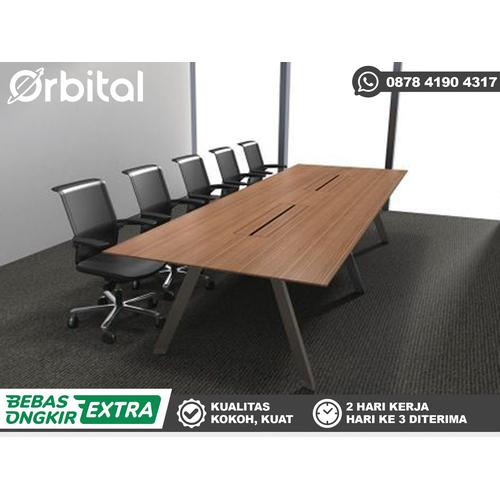 Jual Meeting Table Premium 300 x 120 x 75 cm - Meja Rapat 10 Orang ...