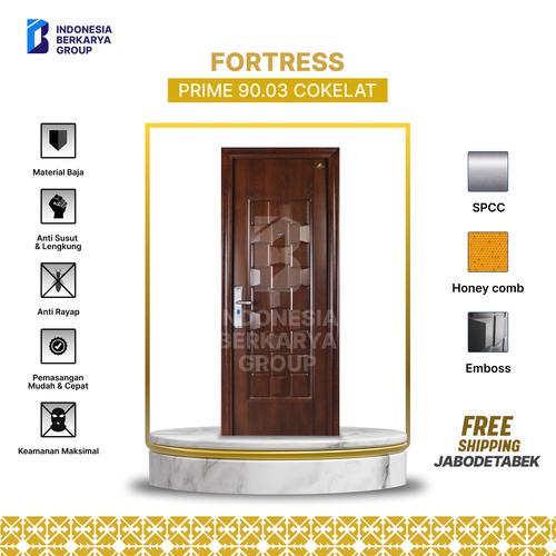 Jual Pintu Baja Fortress Prime 90.03 - Cokelat, Kanan - Kota Depok - Indonesia Berkarya Group ...
