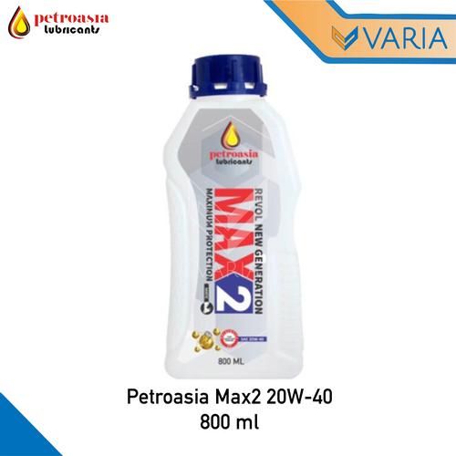 Jual Petroasia Max 2 800 ml 20W 40 SF Petro Revol New Oli Mesin Motor ...