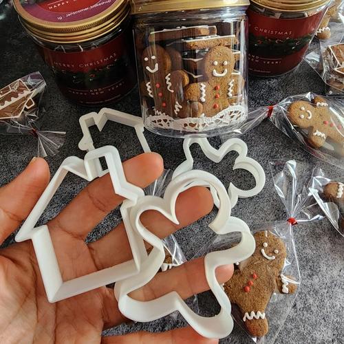 Jual Cookies Cutter / Cetakan Kukis Mini Ginger Cookies Untuk Toples ...