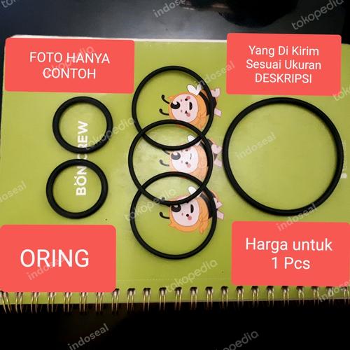 Jual oring 10x1 nbr tebal 1 mm x id 10 mm . 10 x 1 - Jakarta Barat - indoseal | Tokopedia