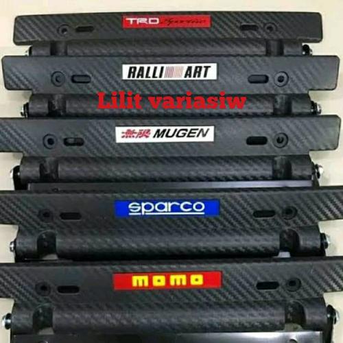 Jual Pelat Nomer Karbon JDM 3D Tatakan Tempat plat mobil .Vios gen 3 ...