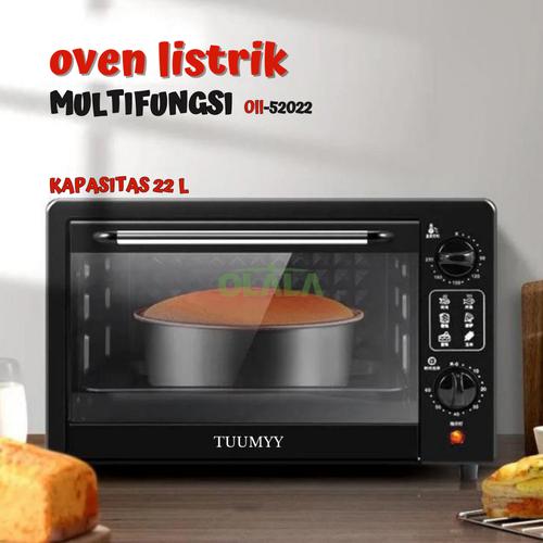 Jual OVEN LISTRIK 22 LITER KAPASITAS JUMBO ELEKTRIC OVEN MULTIFUNGOll ...