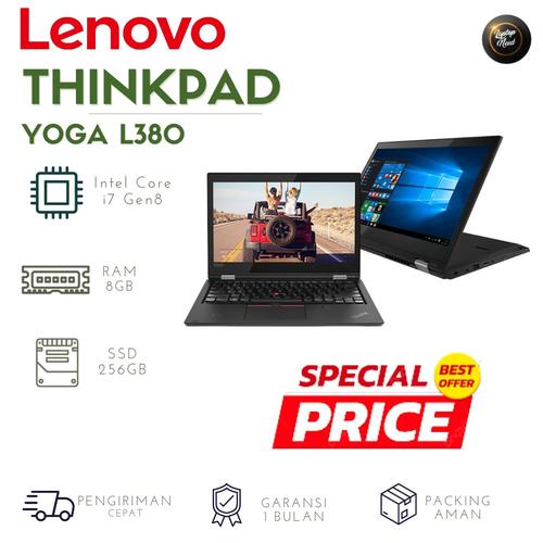 Jual Lenovo YOGA L380 Core i7 Core i5 Ram 8gb 16gb SSD 256gb 512gb - LCD jamur lebam - Jakarta ...
