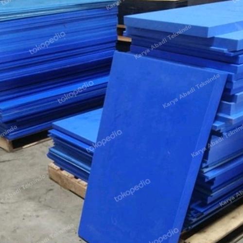 Jual Nylon PE Biru Lembaran 10mm x 100cm x 100cm / Polythlene Blue ...
