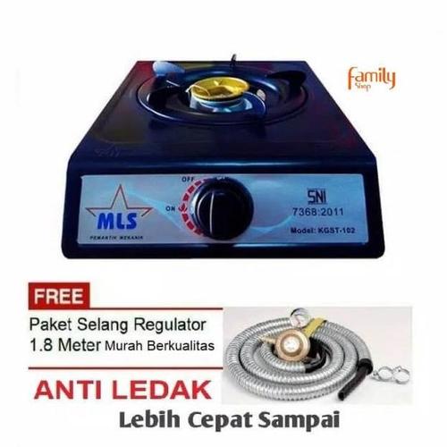 Jual (fast respon) PAKET KOMPOR GAS 1 TUNGKU PROGAS MURAH + SELANG GAS ...