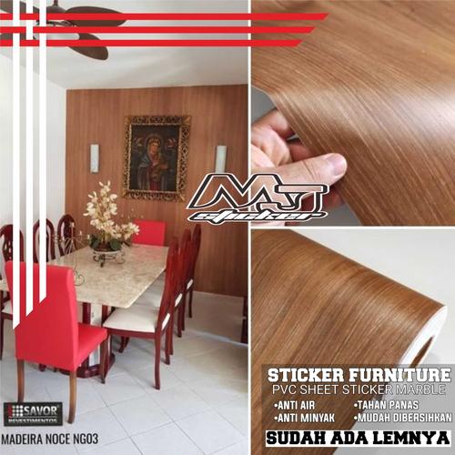 Jual taco sheet stiker decos pelapis furniture meja dapur HPL kayu ...