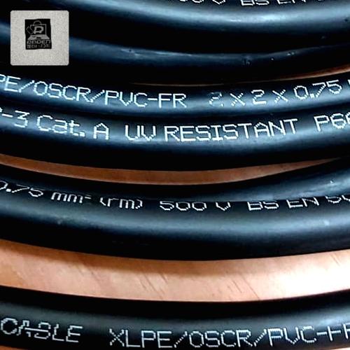 Jual KABEL Instrument 2x2x0.75mm2 CU/XLPE/OSCR/PVC-FR FIRST CABLE ...