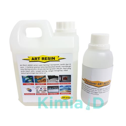 Jual Art Resin - 1.2 Kg Epoxy Resin Bening - Kerajinan Tangan - Jakarta ...