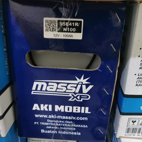 Jual AKI BATERAI BASAH MASSIV XP N100/95E41R 100AH TRUCK TAFT - Kota Medan - GENSET PART | Tokopedia
