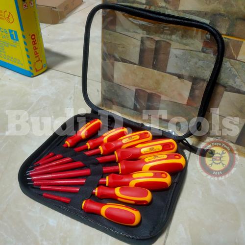 Jual Obeng Magnet Set 8 Pcs SANDS Magnetic Screwdriver 3 Mm - 6 Mm ...