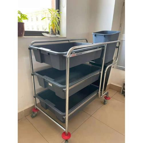 Promo MUTU DCT-31 Dish Collecting Trolley / Troli Pengangkut Piring ...