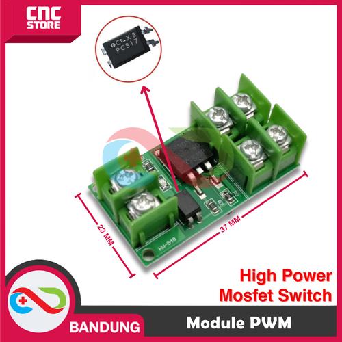 Promo HIGH POWER MOSFET SWITCH RELAY MODULE PWM CONTROL ISOLATED ...