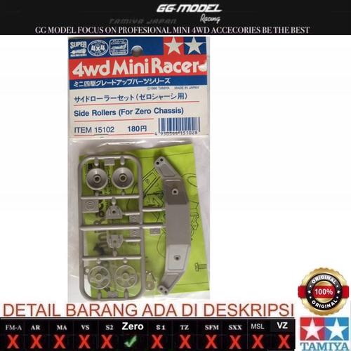 Jual TAMIYA 15102 SIDE ROLLERS (FOR ZERO CHASSIS) - Jakarta Barat ...