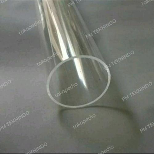Jual Pipa Akrilik bening 100mm x 94mm / Pipe acrilic clear panjang 50cm ...