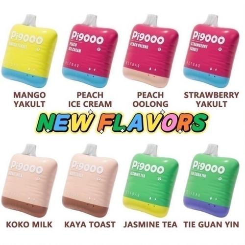 Jual Elfbar PI 9000 New Flavors Original Pi9000 - Peach Olong - Kota ...