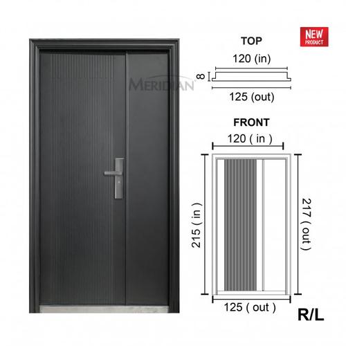 Jual Steel Door Meridian / Pintu Baja Kamar Mandi / MERIDIAN Type G ...