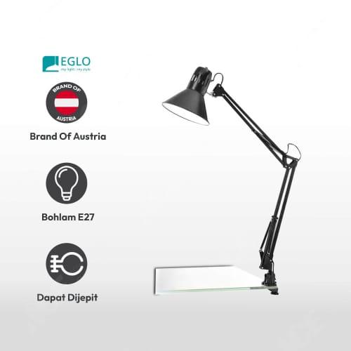 Jual Lampu Arsitek Lampu Meja Kerja Lampu Baca Arm Stand Clip Jepit ...