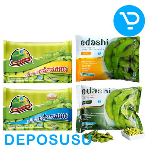 Jual EDASHI Edamame Frozen ORIGINAL, SALTED & KUPAS (Mukimame) 500gr ...