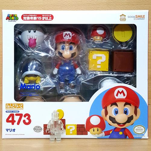 Promo SUPER MARIO Bros NENDOROID [473] Mario + Buzzy Beetle/Met & Boo ...