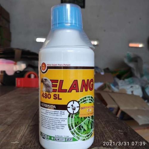 Jual Obat Rumput/Herbisida Sistemik Elang 480Sl Kemasan 1 Liter ...