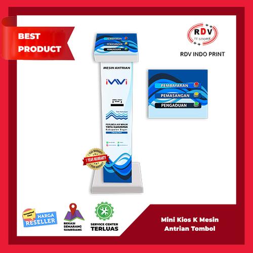 Jual MESIN ANTRIAN MINI MODEL TOMBOL SEMI MULTIMEDIA - Kab. Sumedang ...