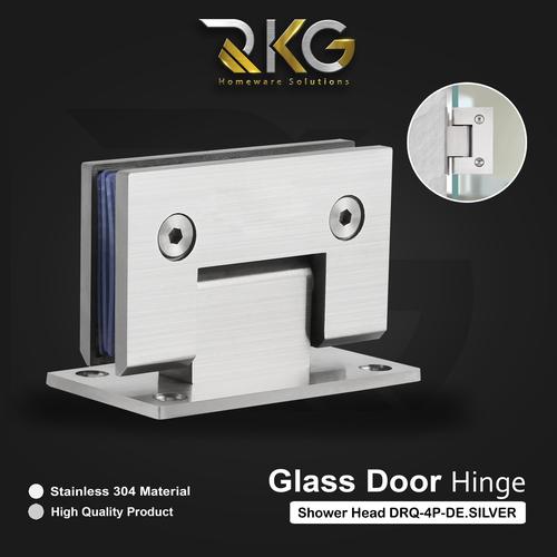 Jual RKG Engsel Pintu Kaca Ke Tembok Silver SUS304 Tebal 90 Derajat ...