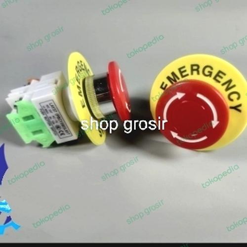 Jual push button emergency stop 22mm 10a - Kota Tangerang - shop grosir ...
