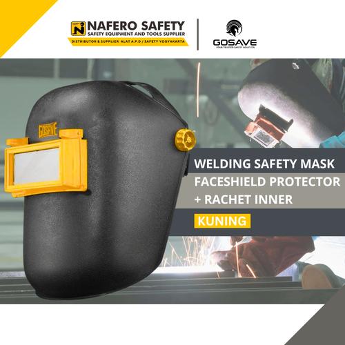 Jual TOPENG LAS / HELM LAS / KEDOK LAS / WELDING HELMET GOSAVE - Kab ...