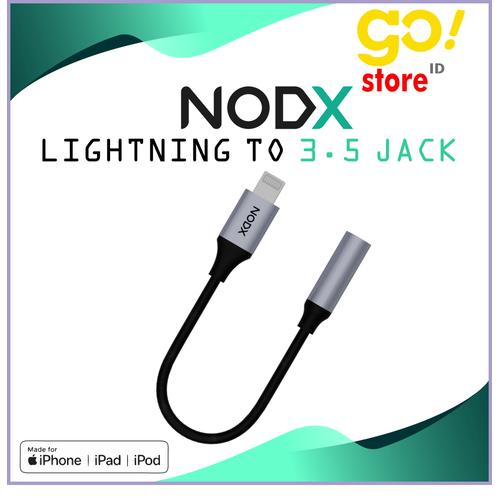 Jual Adapter NODX Lightning to Audio 3.5mm Jack - Jakarta Pusat ...