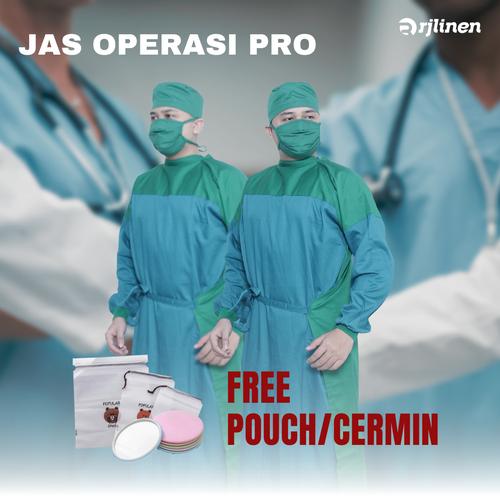 Jual JAS OPERASI / JAS OPERASI PRO / JUBAH OPERASI - Hijau - Kota ...