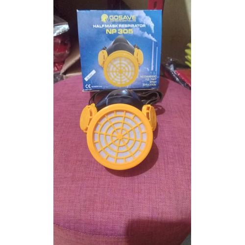 Jual Masker Respirator NP 305 / Halfmask Respirator Single Filter ...