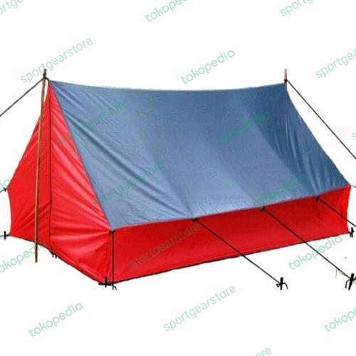 Jual Tenda Camping/Pramuka 3x4 meter muat 15 orang anak atau 12 dewasa ...