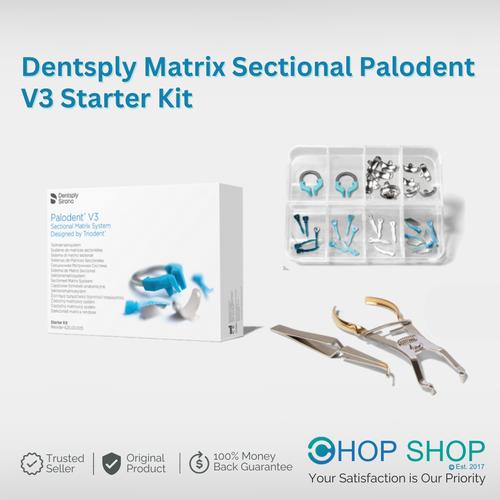Jual Matrix Sectional Palodent V3 Dentsply Starter Kit (Matriks ...