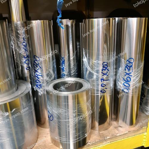 Jual shim plat stainless steel 304 0.2mm x 600mm x 1 meter - Jakarta ...