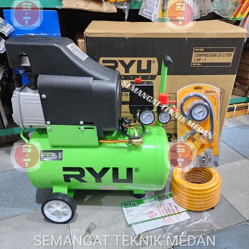 Jual PAKET ISI ANGIN BAN MOBIL MOTOR KOMPRESSOR KOMPRESOR RYU 1HP ...