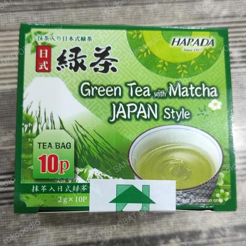 Jual GREEN TEA WITH MATCHA JAPAN STYLE HAPADA TEH UNTUK KESEHATAN ...