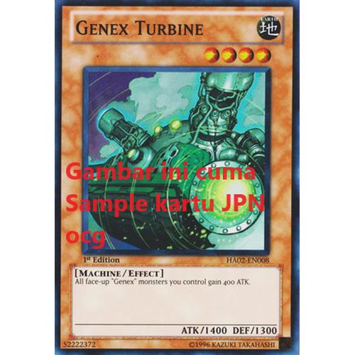 Jual Genex Turbine | Varian Rarity | Yugioh OCG TW01 JP063 - Jakarta ...