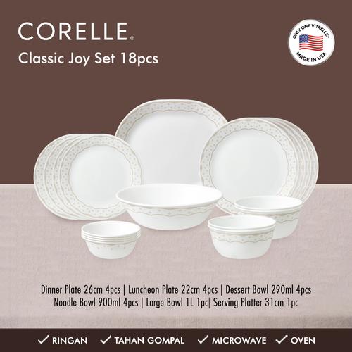 Promo Corelle Classic Joy Dinner Set / Set Piring Makan - 12pcs Cicil 0 ...